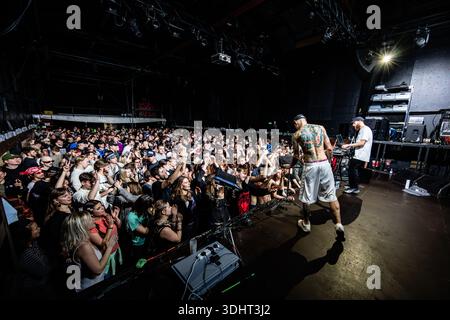 Copenhagen, Denmark. 22nd, January 2026. The UK jungle production duo ...