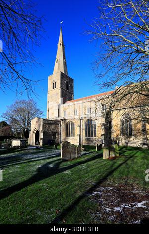 The Church of St Peter and St Paul, Fenstanton village, Cambridgeshire ...
