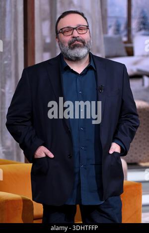 Milan, TV show "The Library of Feelings," Rai 3 - Massimiliano Bruno ...