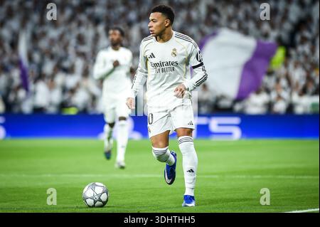 Kylian MBAPPE of Real Madrid during the UEFA Champions League, League ...