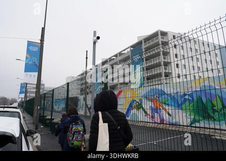 Milan, Olympic Village on Via Ripamonti for the Milan-Cortina 2026 ...