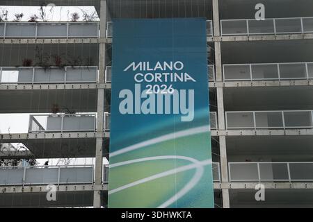 Milan, Olympic Village on Via Ripamonti for the Milan-Cortina 2026 ...