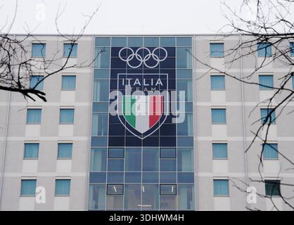 Milan, Olympic Village on Via Ripamonti for the Milan-Cortina 2026 ...