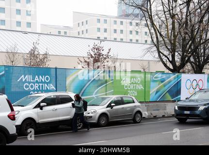 Milan, Olympic Village on Via Ripamonti for the Milan-Cortina 2026 ...