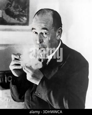 C.S. Lewis (1898-1963), British writer, professor at both Oxford and ...