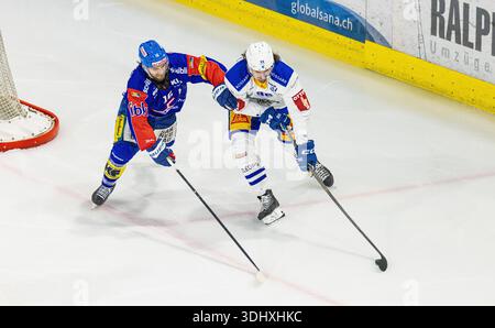 Zurich, Switzerland, 23rd Jan 2026: #95 Nicholas Steiner (Kloten) in a ...
