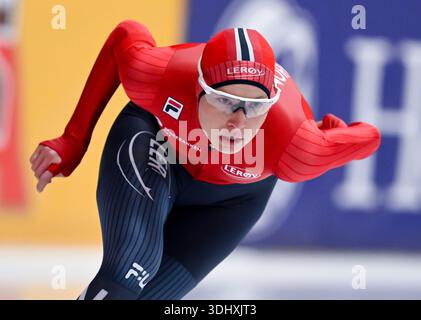 23 January 2026, Bavaria, Inzell: Speed skating: World Cup, 1500 m ...