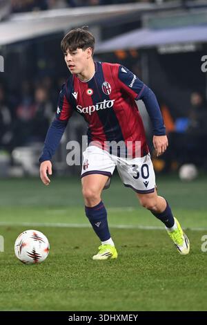 Benjamin Dominguez (Bologna Fc) #30 in action during Bologna FC vs ...
