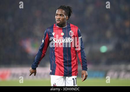 Jonathan Rowe (Bologna Fc) in action during Bologna FC vs Celtic FC ...