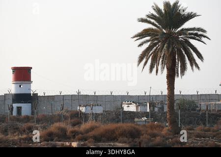 23 January 2026, Iraq, Al-Qaim: A member of the Popular Mobilization ...