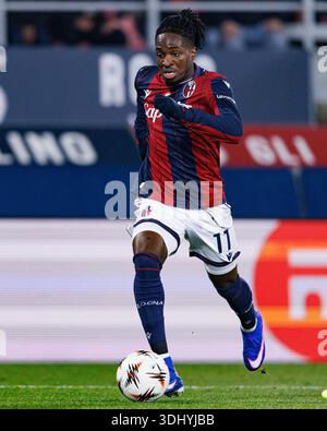 Rowe Jonathan (Bologna Fc) in action during Bologna FC vs AC Milan ...