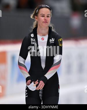 23 January 2026, Bavaria, Inzell: Speed skating: World Cup, 500 m, men ...