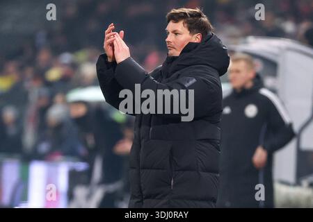 Merlin Polzin, the HSV coach, at the 1st Bundesliga football match - FC ...
