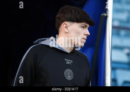London, England. 24th Jan 2026. Reece Burke before the Sky Bet EFL ...