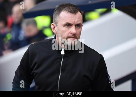 London, England. 24th Jan 2026. Nathan Jones before the Sky Bet EFL ...