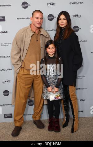 Channing Tatum, Mason Reeves, Gemma Chan attend the "Josephine ...