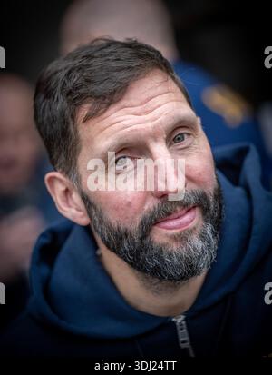 MALMÖ, SWEDEN 2026-01-24 Felix Claar at Saturday's press conference ...