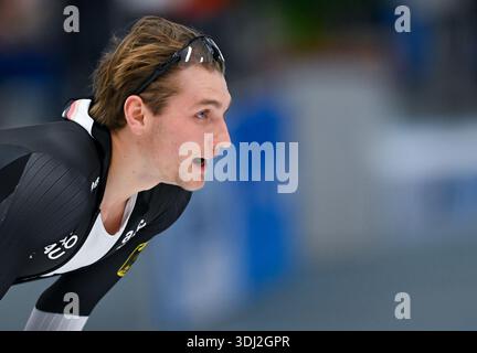 24 January 2026, Bavaria, Inzell: Speed skating: World Cup in the Max ...