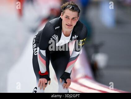 24 January 2026, Bavaria, Inzell: Speed skating: World Cup in the Max ...