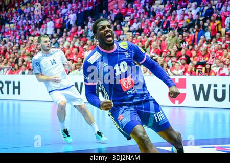 24 January 2026, Denmark, Herning: Handball, Men, European Championship ...