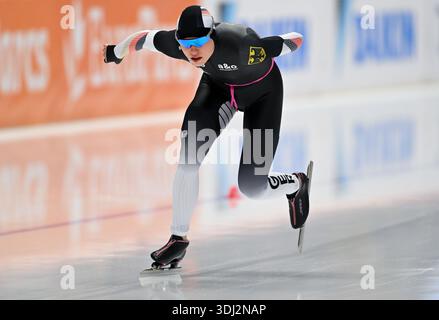 24 January 2026, Bavaria, Inzell: Speed skating: World Cup in the Max ...