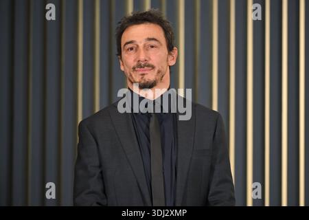 Alessandro Angelini during the Rai Rosso Volante photocall at the ...