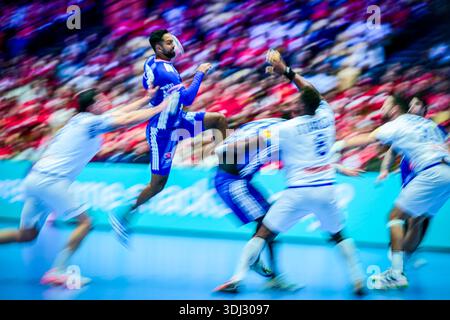 24 January 2026, Denmark, Herning: Handball, Men, European Championship ...