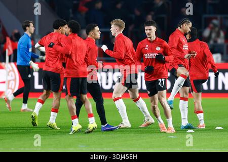 EINDHOVEN , 24-01-2026 , Philips stadium , season 2025 / 2026 , Dutch ...