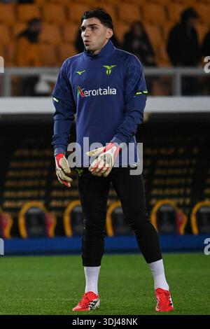 Christos Mandas (SS Lazio) pre-match warm-up during US Lecce vs SS ...