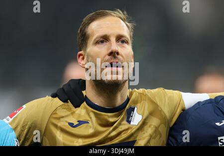 Final celebration, goalkeeper Oliver Baumann (Hoffenheim) Hamburg ...