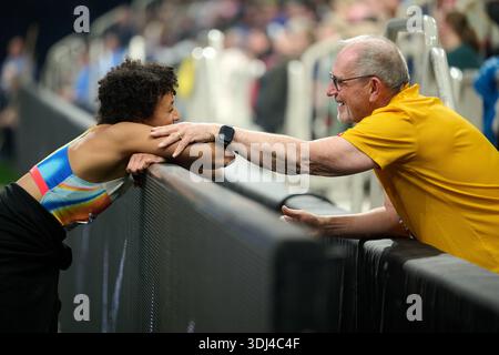 24 January 2026, North Rhine-Westphalia, Duesseldorf: Athletics: ISTAF ...