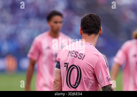 Lima, Peru - January 24: Lionel Messi of Inter Miami during the Noche ...