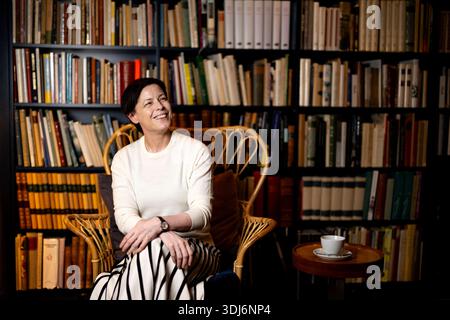 British writer and foreign policy specialist Chloe Dalton photographed ...