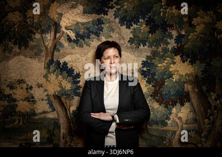 British writer and foreign policy specialist Chloe Dalton photographed ...