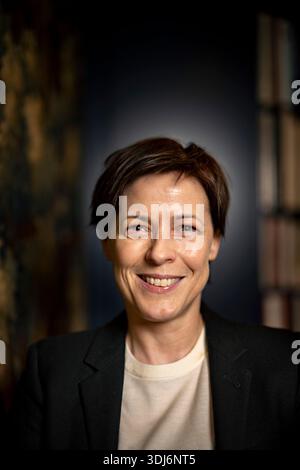 British writer and foreign policy specialist Chloe Dalton photographed ...