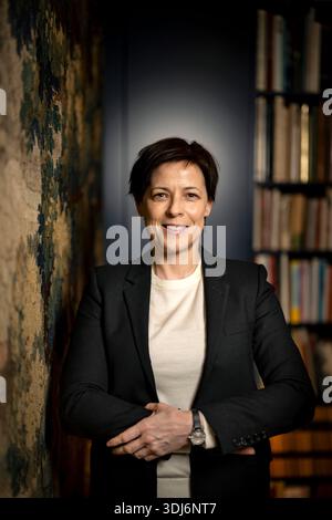 British writer and foreign policy specialist Chloe Dalton photographed ...
