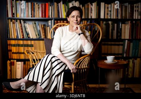 British writer and foreign policy specialist Chloe Dalton photographed ...