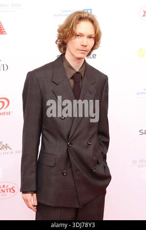 Filip Schnack beim 50. Deutschen Filmball 2026 im Hotel Bayerischer Hof ...