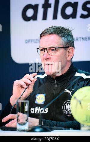 Silkeborg, Denmark. 25th Jan, 2026. Goalkeeper Andreas Wolff at a press ...