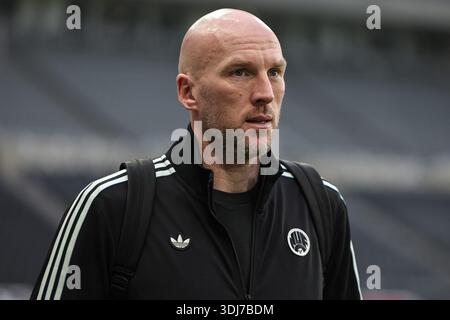 John Ruddy Of Newcastle United Arrives during the Newcastle United v ...