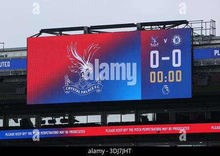 25th January 2026; Selhurst Park, Selhurst, London, England; Premier ...