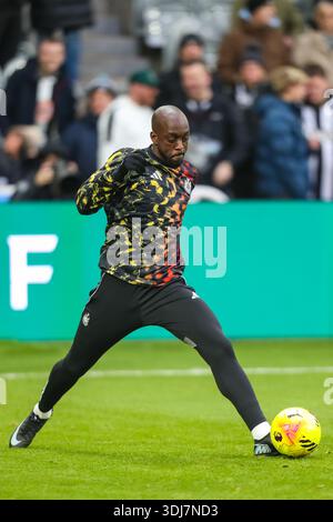 Yoane Wissa Of Newcastle United during the Premier League match between ...