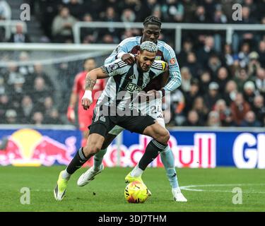 Joelinton Of Newcastle United during the Newcastle United v Aston Villa ...