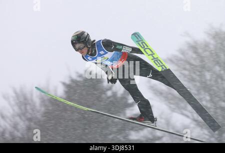 25 January 2026, Bavaria, Oberstdorf: Nordic skiing/ski jumping: World ...