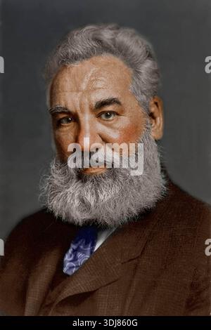 A historical photograph of Alexander Graham Bell Elementary School in ...