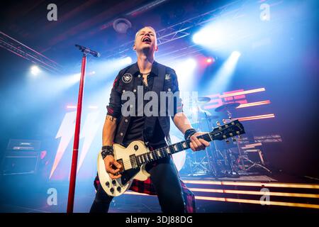 Oslo, Norway. 24th, January 2026. The Swedish hard rock band Eclipse ...