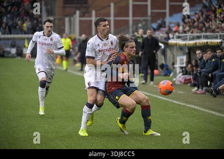 LORENZO COLOMBO during Genoa CFC vs Bologna FC, Italian soccer Serie A ...