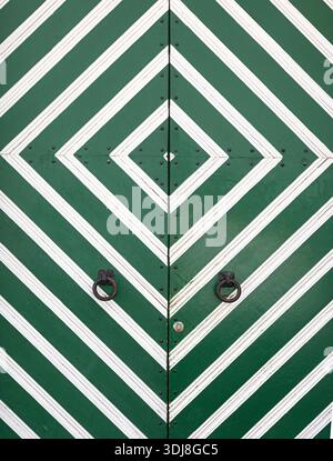 An abstract background featuring diagonal parallel lines with a ...