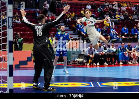 Malmo, Sweden. 25th of January, 2026. Mate Onodi-Janoskuti (71) of ...