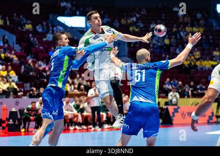 Malmo, Sweden. 25th of January, 2026. Mate Onodi-Janoskuti (71) of ...